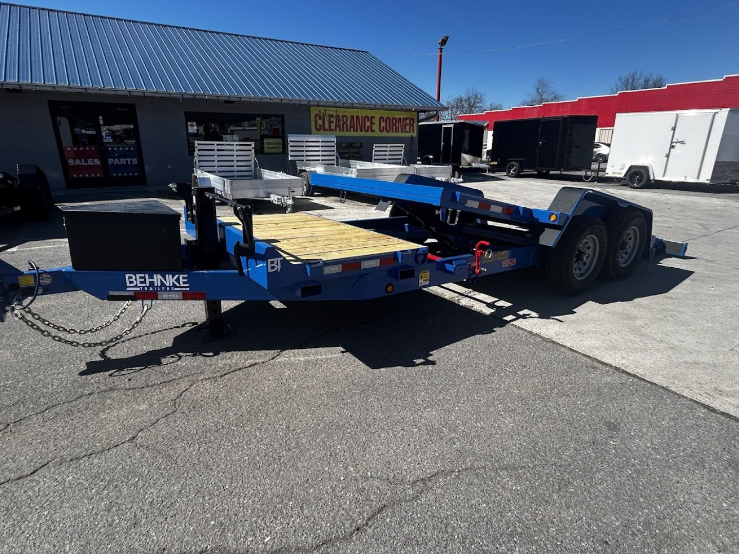 New 2025 Behnke TBCT 83X20 14K TILT Equipment Trailer