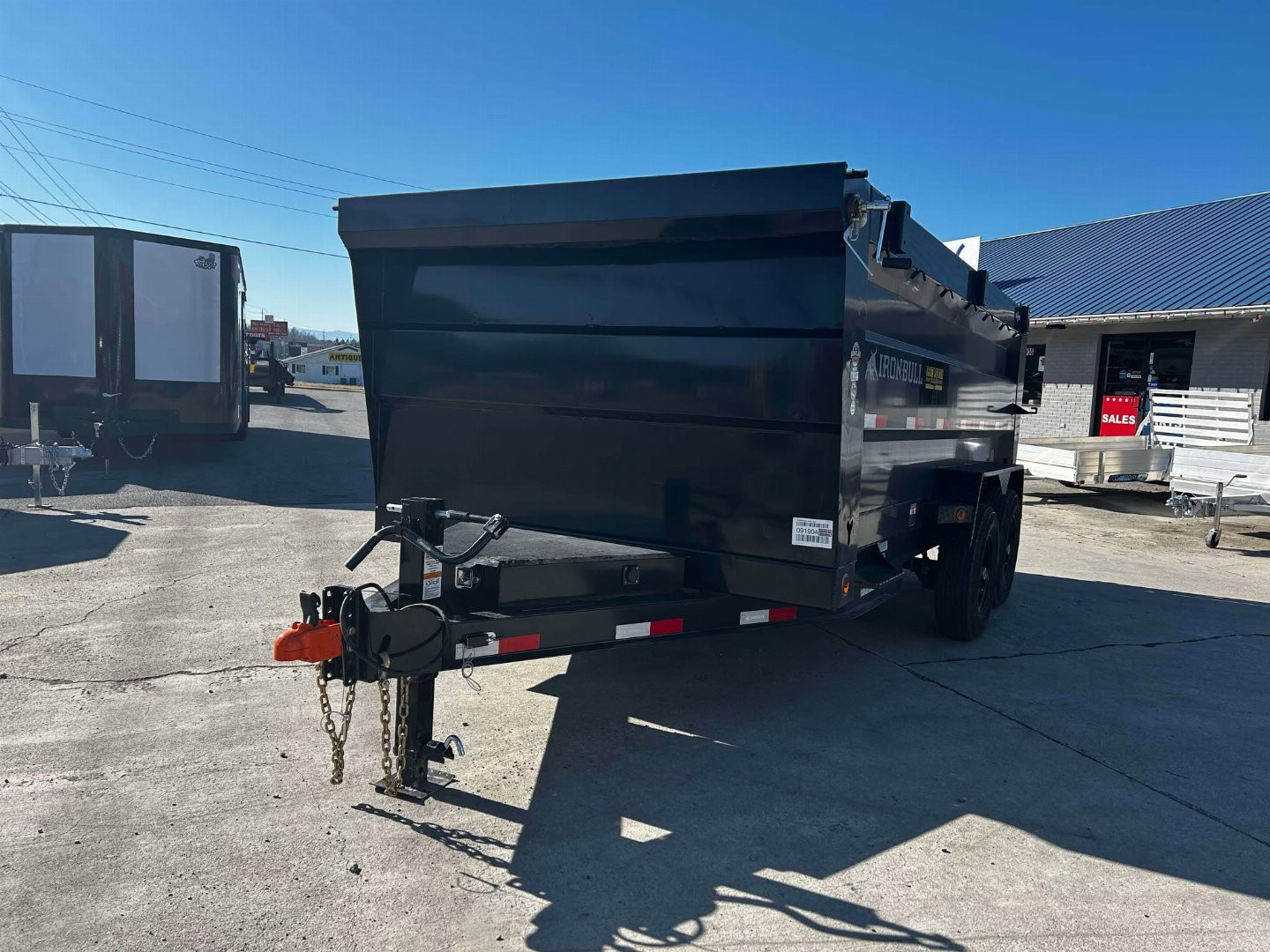 New 2025 Iron Bull Dump Trailer 7x14 4' side 14k for sale in Sevierville, TN