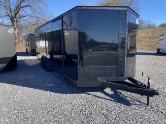 New 2025 Covered Wagon Trailers 8.5X24 TA3 GREY/BO Cargo / Enclosed ...