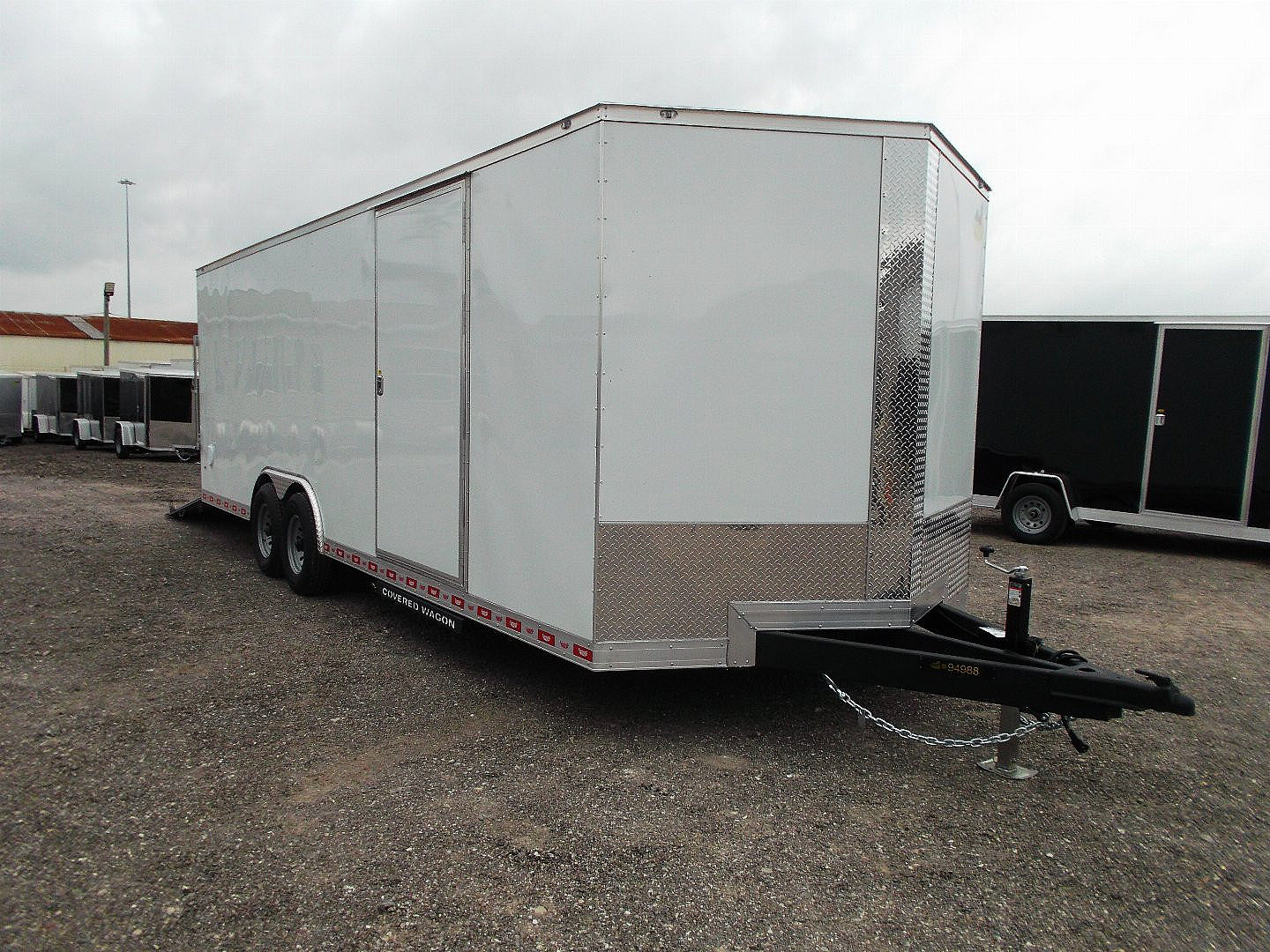 New 2025 COVERED WAGON TRAILERS 8.5x24 Cargo Trailer / Enclosed Trailer ...