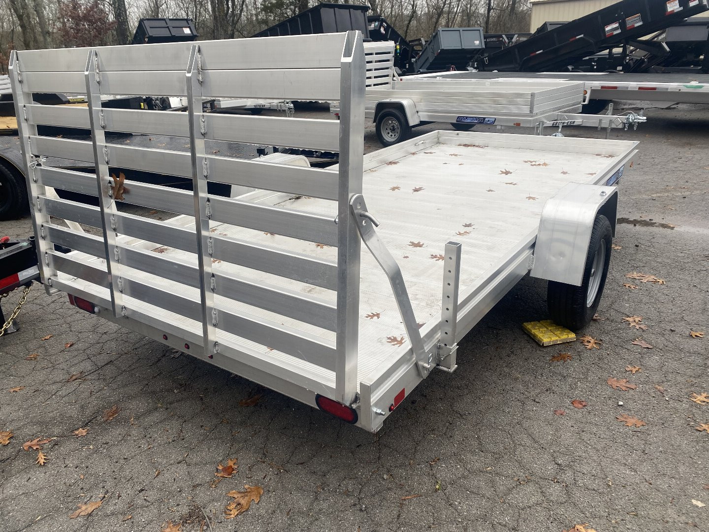 New 2025 Aluma 7814ES-A Utility Trailer for sale in Lenoir City, TN