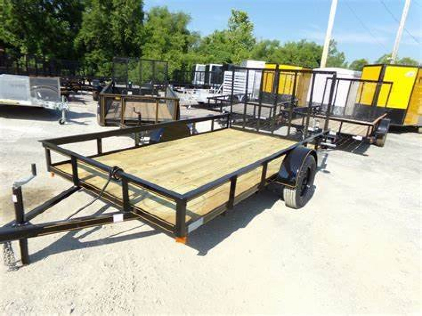 New 2025 P & T Trailers 6X12 AFG TUBE Utility Trailer for sale in ...