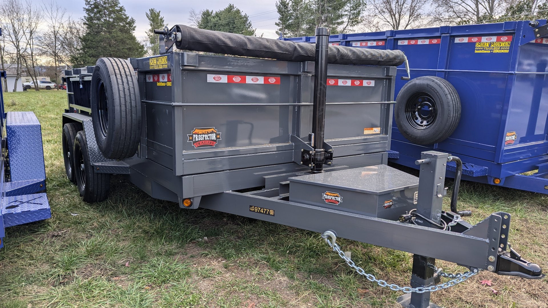 New 2024 Covered Wagon Trailers PROSPECTOR 7X14 14K 24" SIDES Dump ...