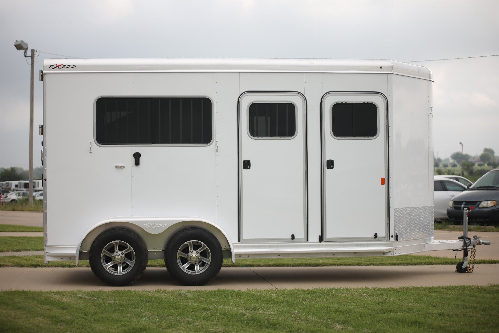 New 2025 Exiss Trailers 724 ST BP Stock / Stock Combo Trailer