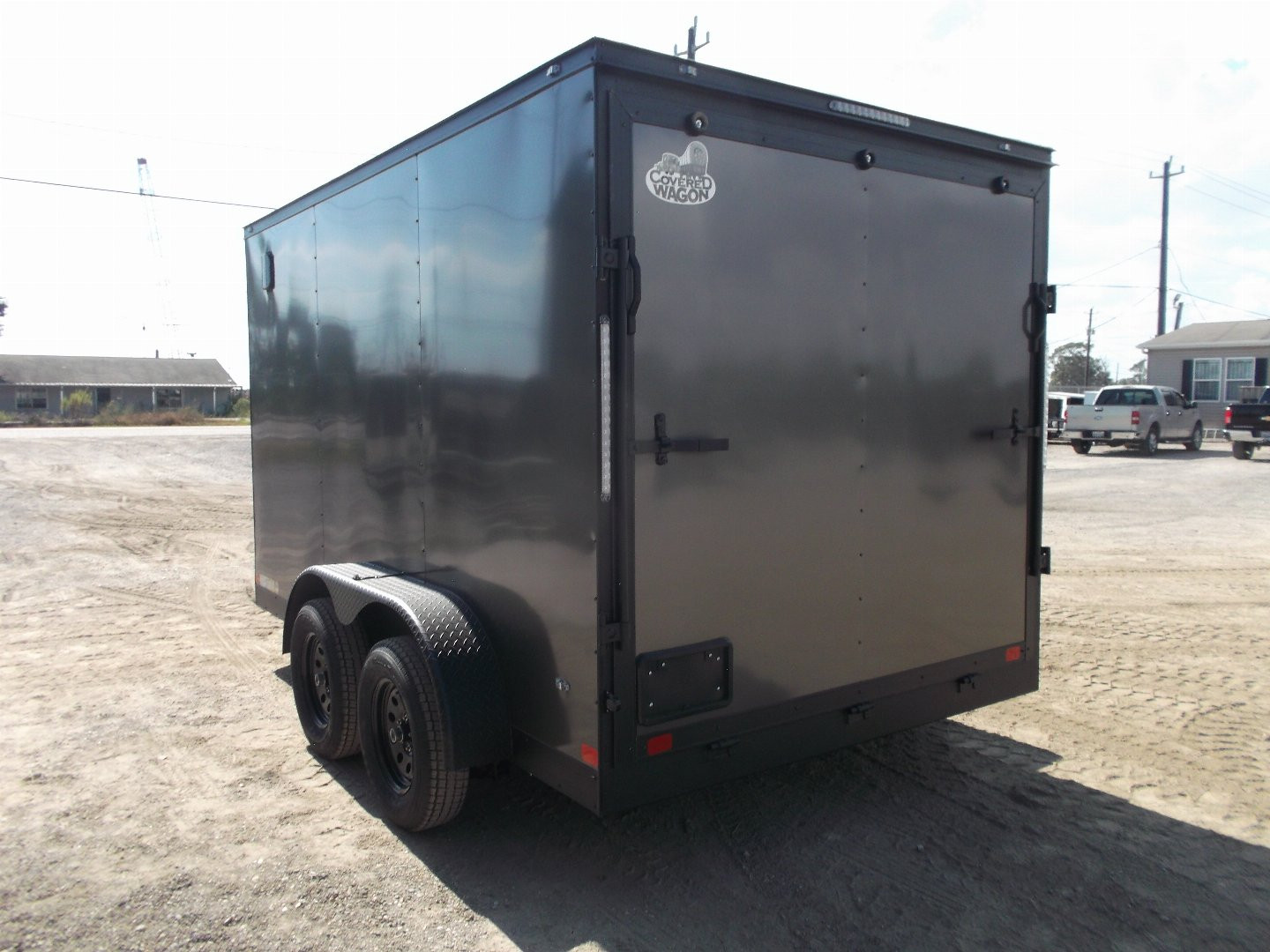 New 2025 COVERED WAGON TRAILERS 7x12 TA Cargo Trailer / Enclosed ...