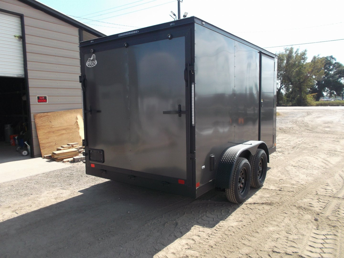New 2025 COVERED WAGON TRAILERS 7x12 TA Cargo Trailer / Enclosed ...