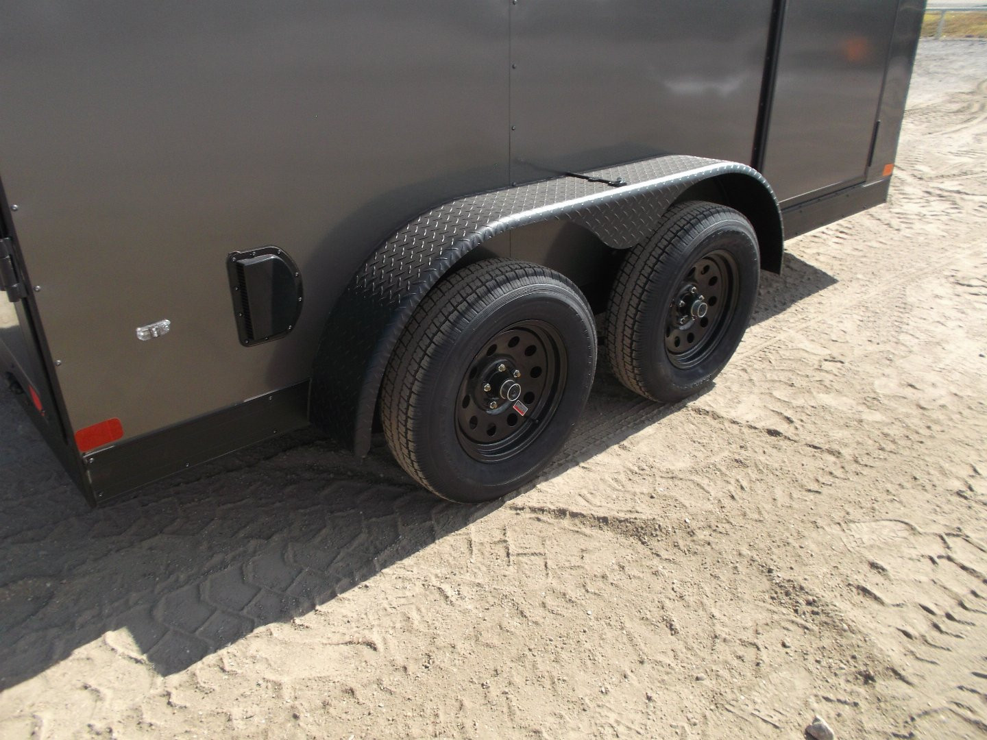 New 2025 COVERED WAGON TRAILERS 7x12 TA Cargo Trailer / Enclosed ...