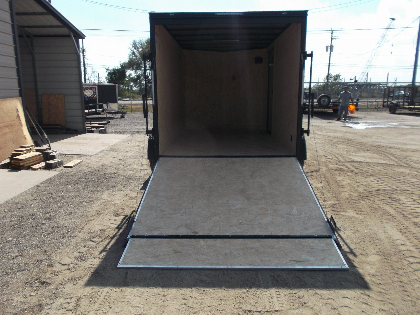 New 2025 COVERED WAGON TRAILERS 7x12 TA Cargo Trailer / Enclosed ...