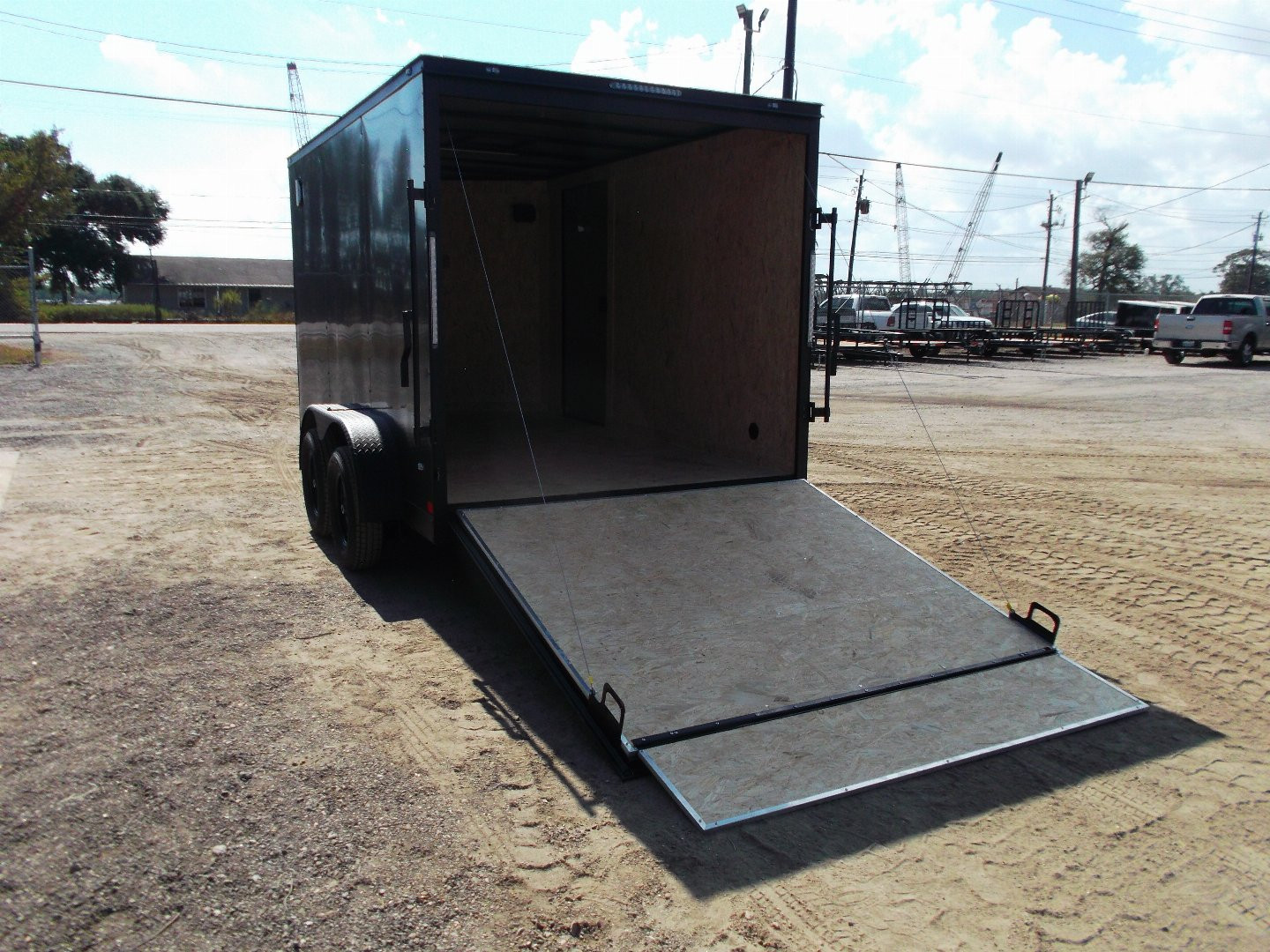 New 2025 COVERED WAGON TRAILERS 7x12 TA Cargo Trailer / Enclosed ...