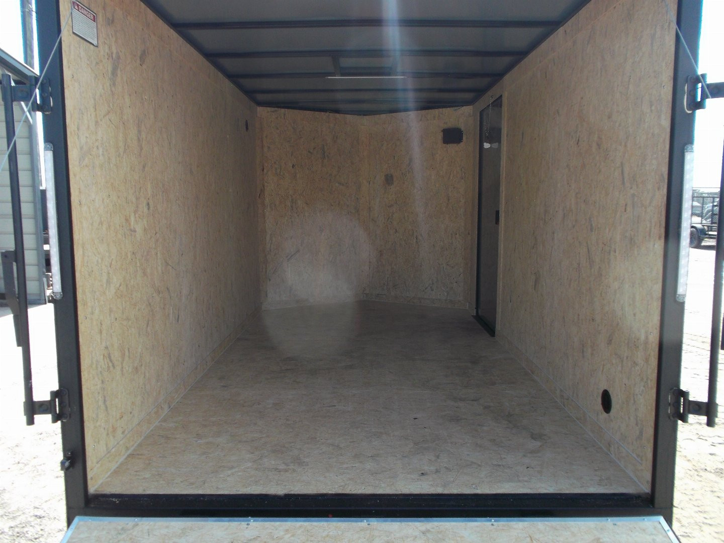 New 2025 COVERED WAGON TRAILERS 7x12 TA Cargo Trailer / Enclosed ...