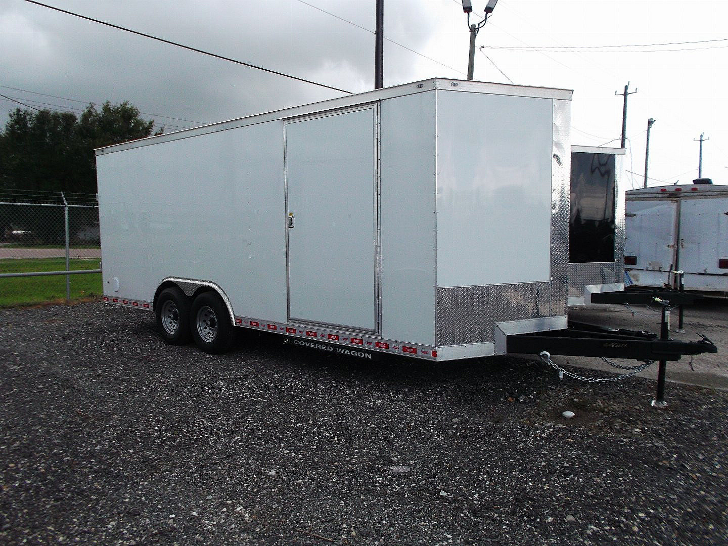 New 2025 COVERED WAGON TRAILERS 8.5x20 Tandem Axle Cargo / Enclosed ...