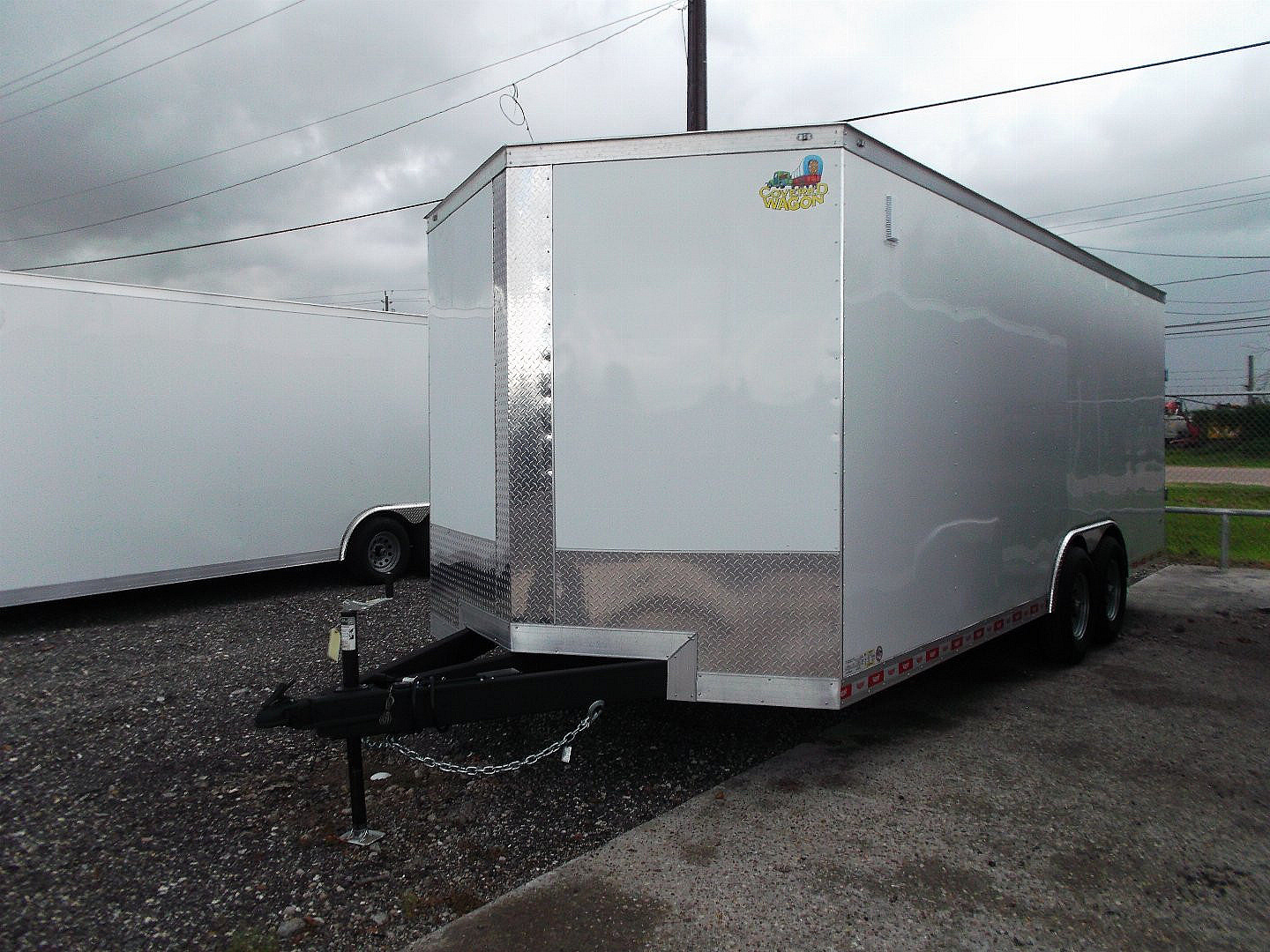 New 2025 COVERED WAGON TRAILERS 8.5x20 Tandem Axle Cargo / Enclosed ...