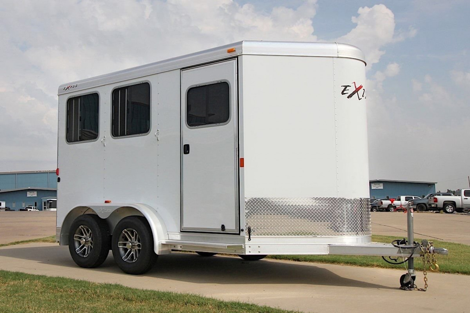 New 2025 Exiss Trailers EXPRESS 3H BP - SS Stock / Stock Combo Trailer