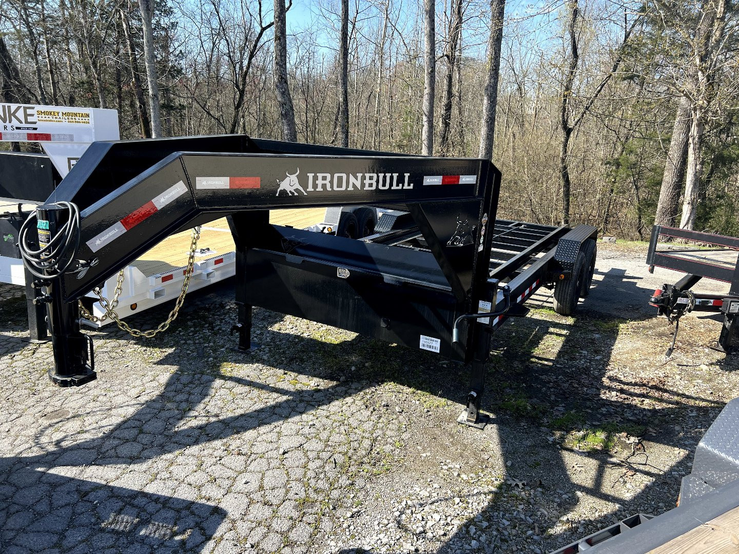 New 2025 Iron Bull DBG 83X16 ROLL OFF CHASIS Dump Trailer