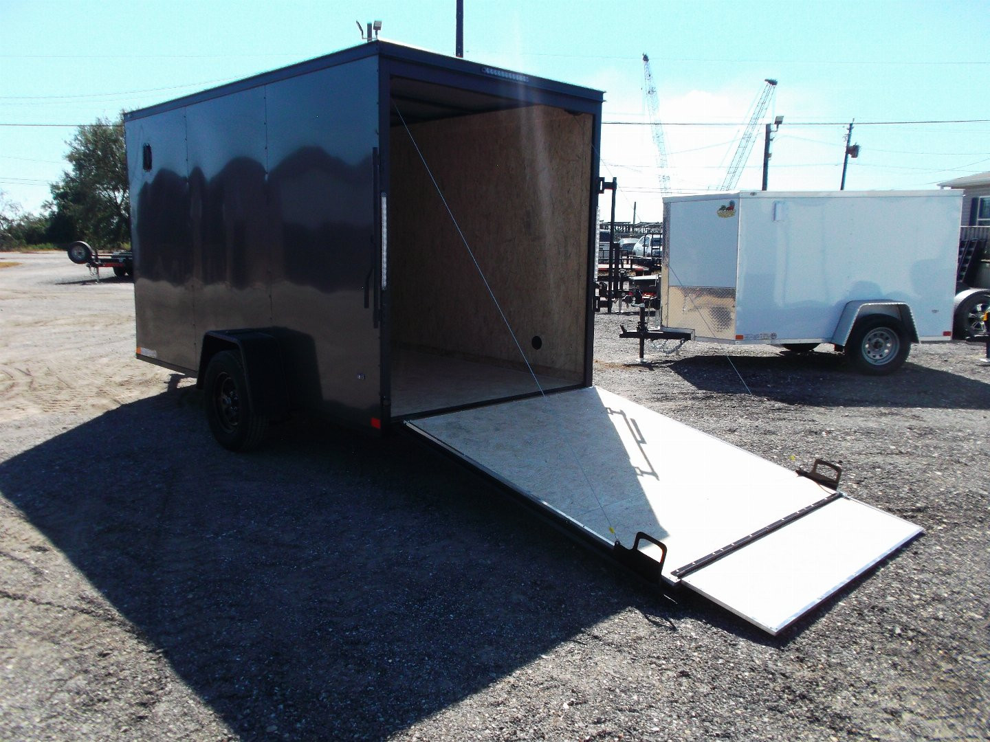 New 2025 COVERED WAGON TRAILERS 6x12 Single Axle Cargo / Enclosed ...