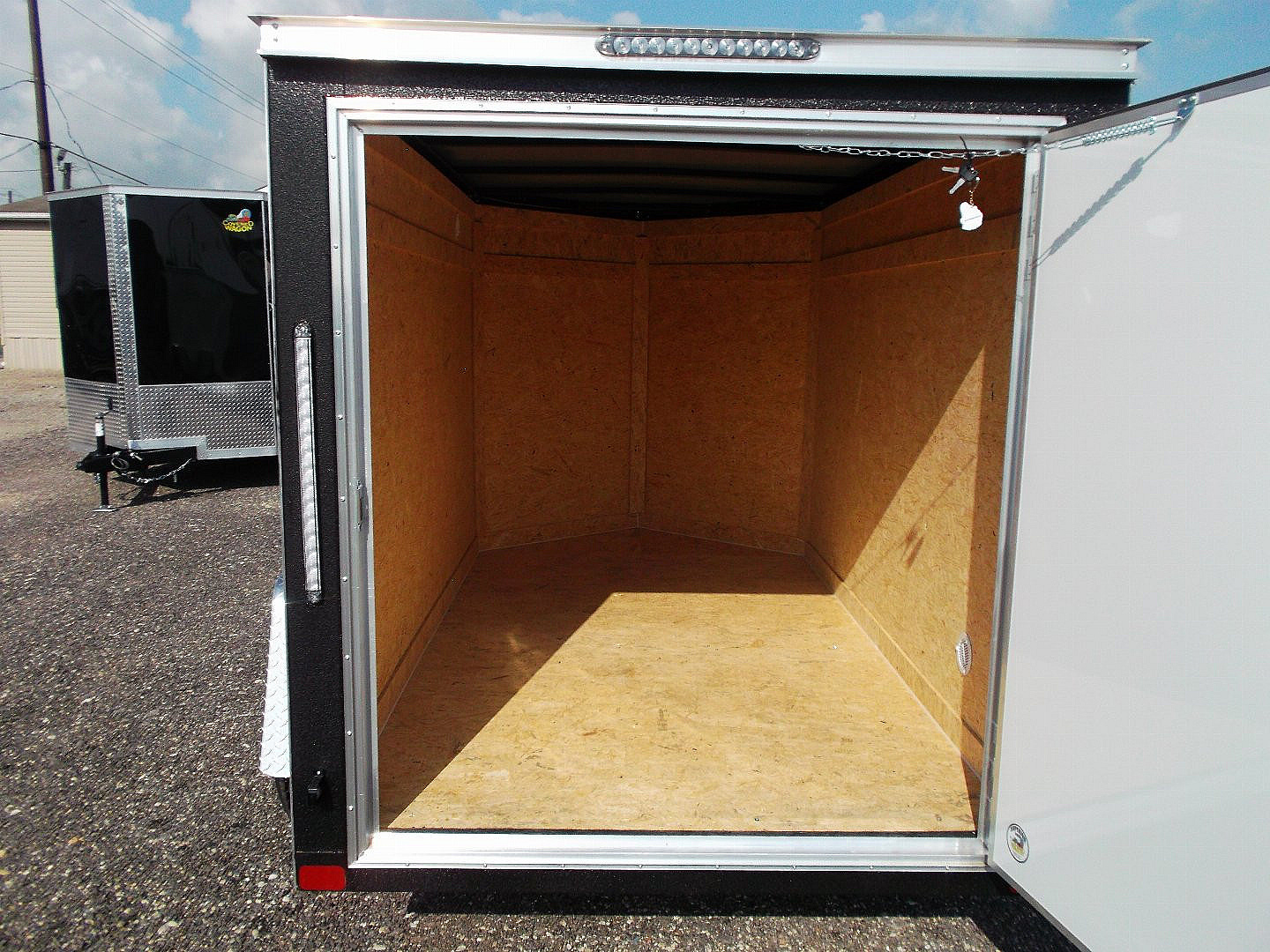 New 2025 COVERED WAGON TRAILERS 5x8 Single Axle Cargo Trailer ...