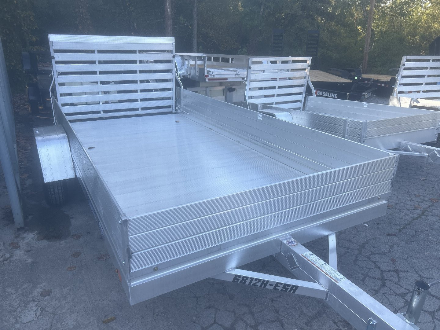 New 2025 ALUMA 6812H Utility Trailer for sale in Lenoir City, TN