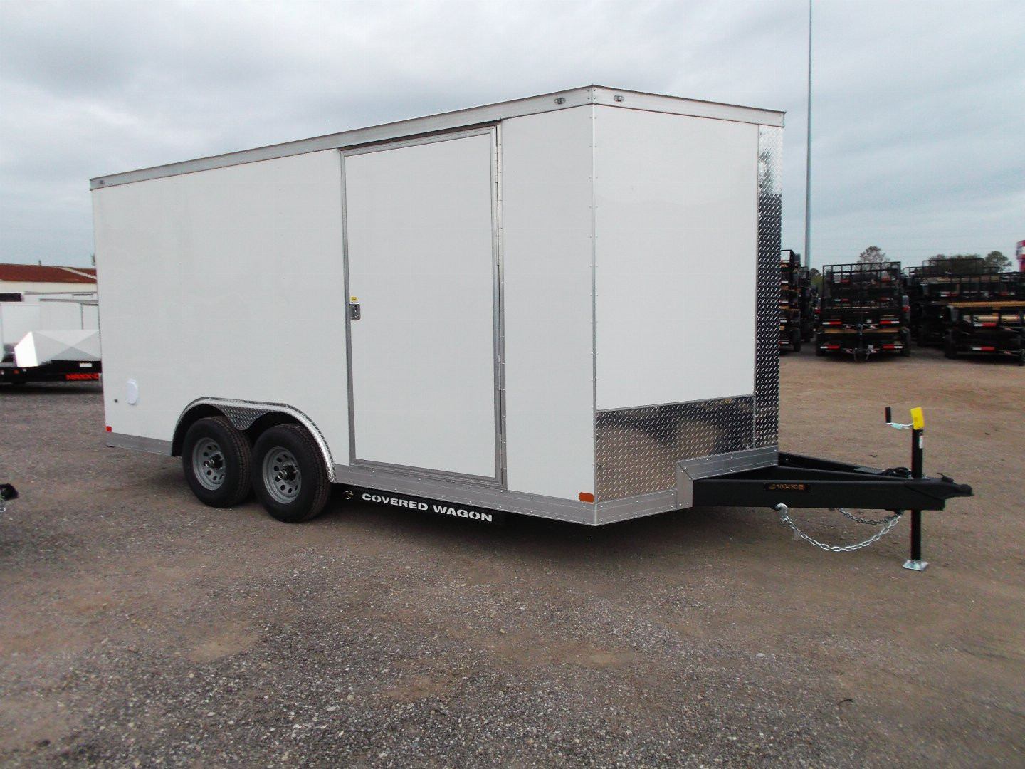 New 2025 COVERED WAGON TRAILERS 8.5x16 Cargo Trailer / Enclosed Trailer ...
