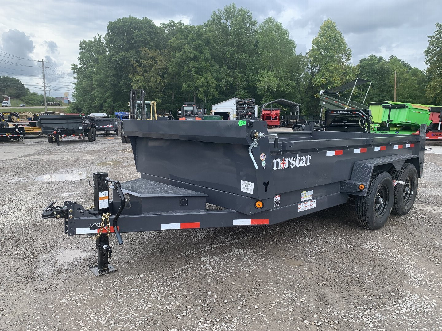 New 2024 Iron Bull DCB 7X14 14K Dump Trailer for sale in Sevierville, TN