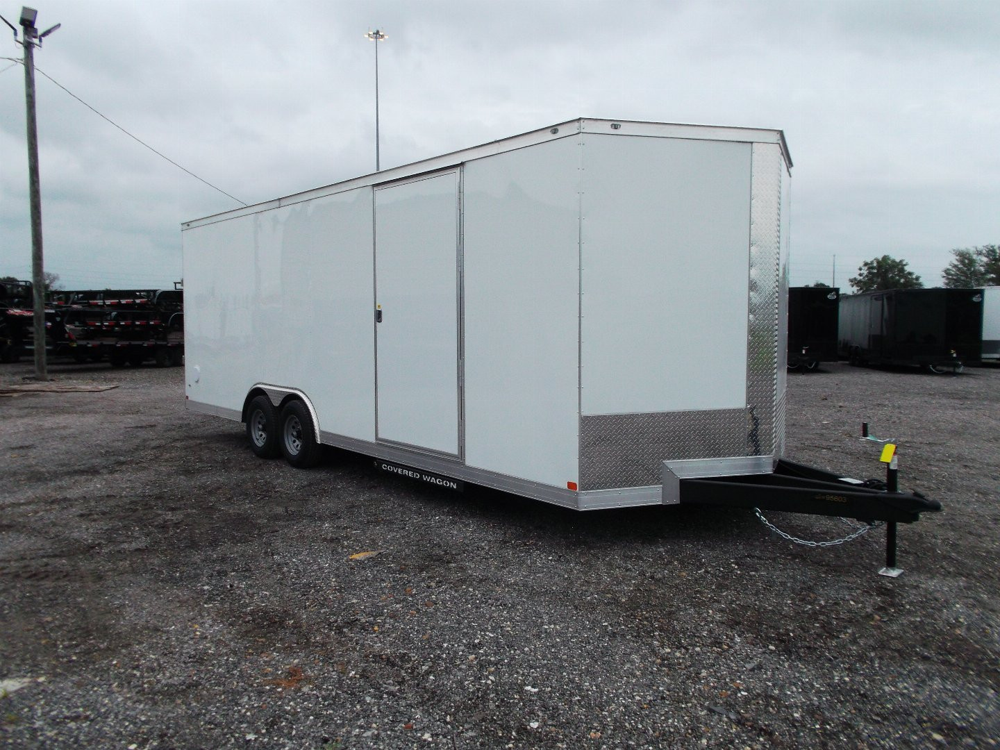New 2025 Covered Wagon Cargo 8.5x24 Cargo Trailer / Car Hauler / 7'6 ...