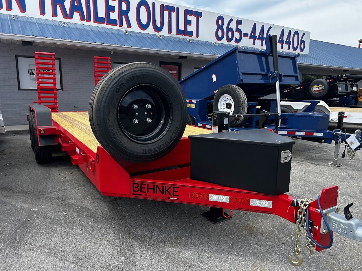 New 2024 Behnke 83X20 20K Equipment Trailer