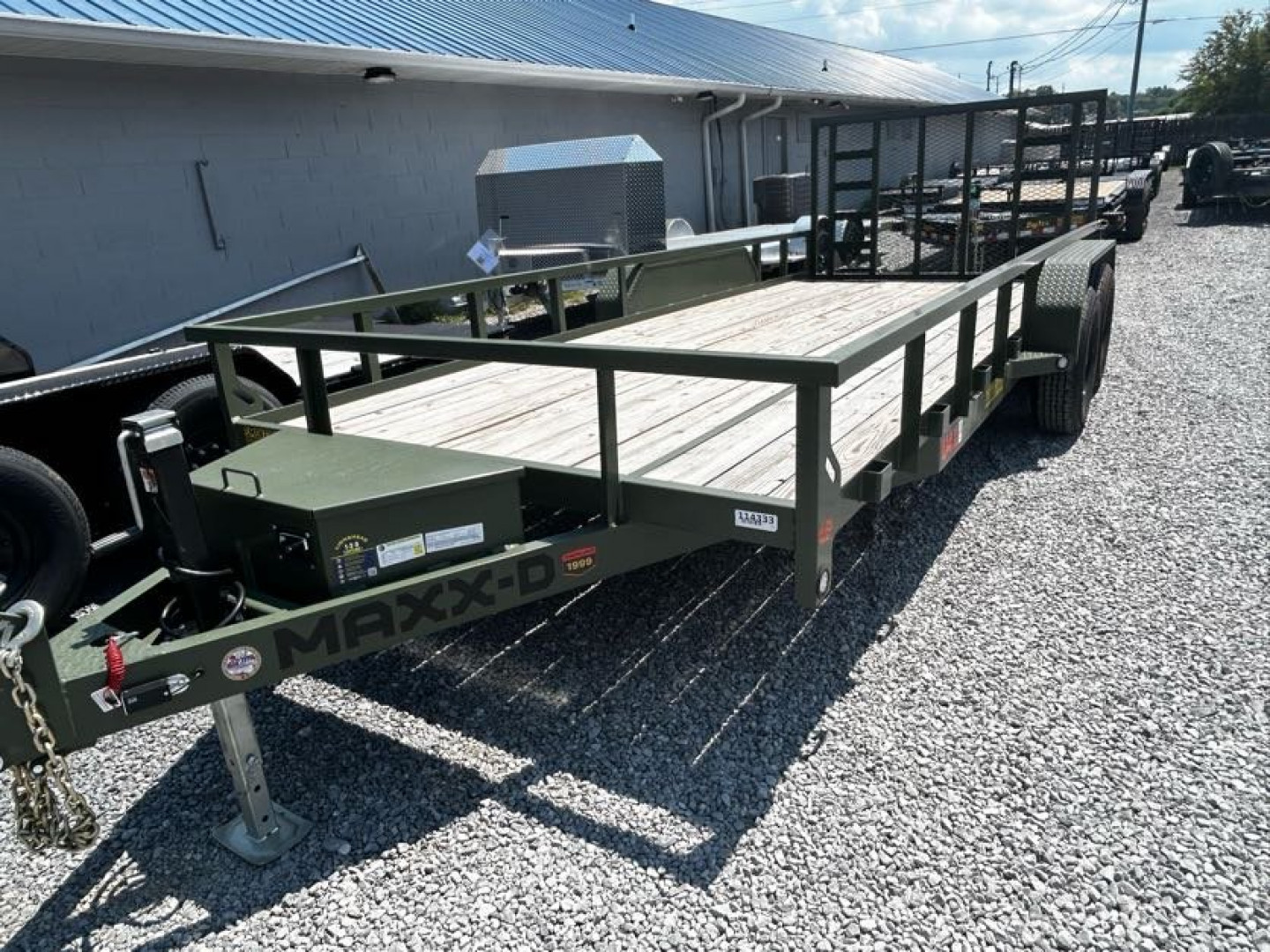 New 2024 MAXXD U4X 83X18 2BRAKE/TRACTOR GATE Utility Trailer for sale ...