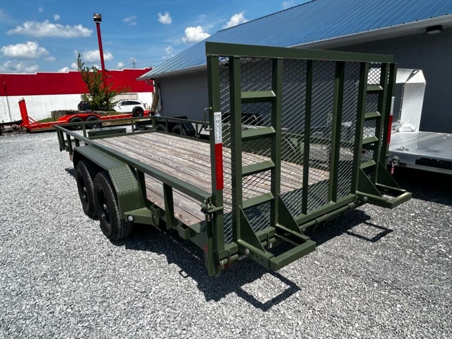 New 2024 MAXXD U4X 83X18 2BRAKE/TRACTOR GATE Utility Trailer for sale ...
