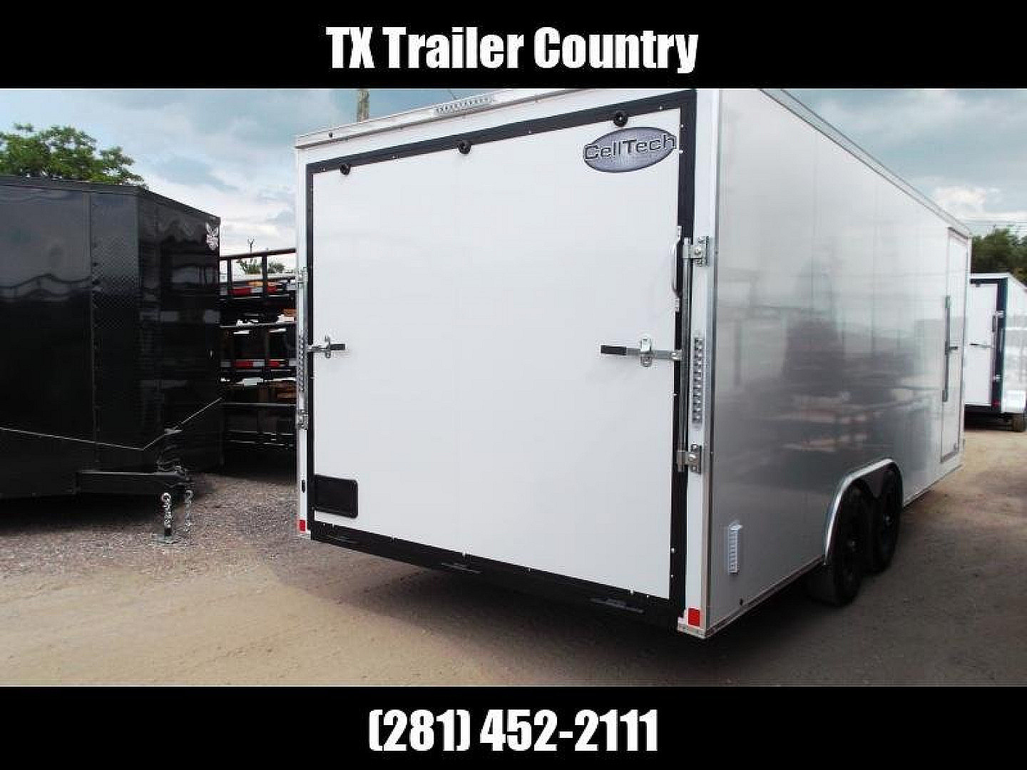 New 2025 CELL-TECH TRAILERS 8.5x20 Cargo Trailer / Enclosed Trailer ...