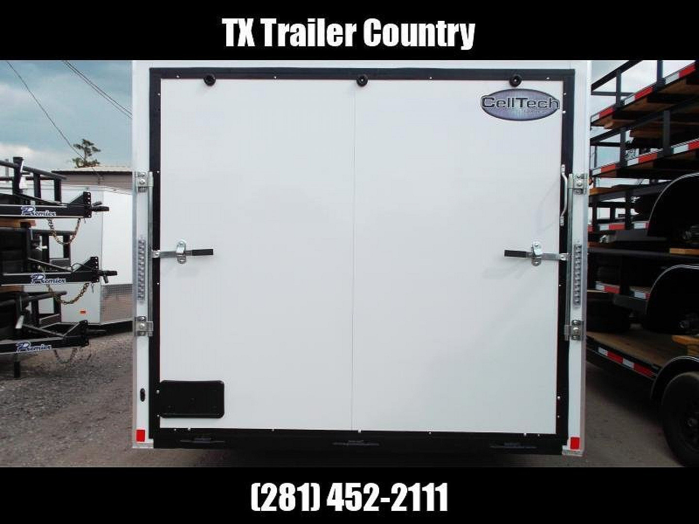New 2025 CELL-TECH TRAILERS 8.5x20 Cargo Trailer / Enclosed Trailer ...