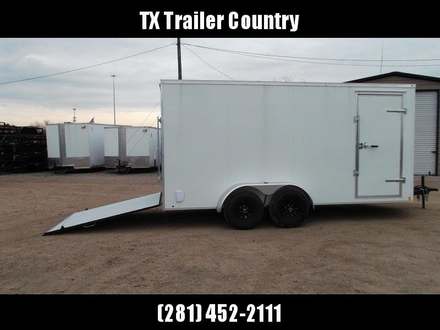 New 2025 Cell Tech 7x14 Cargo Trailer / Enclosed Trailer / 7ft Interior ...