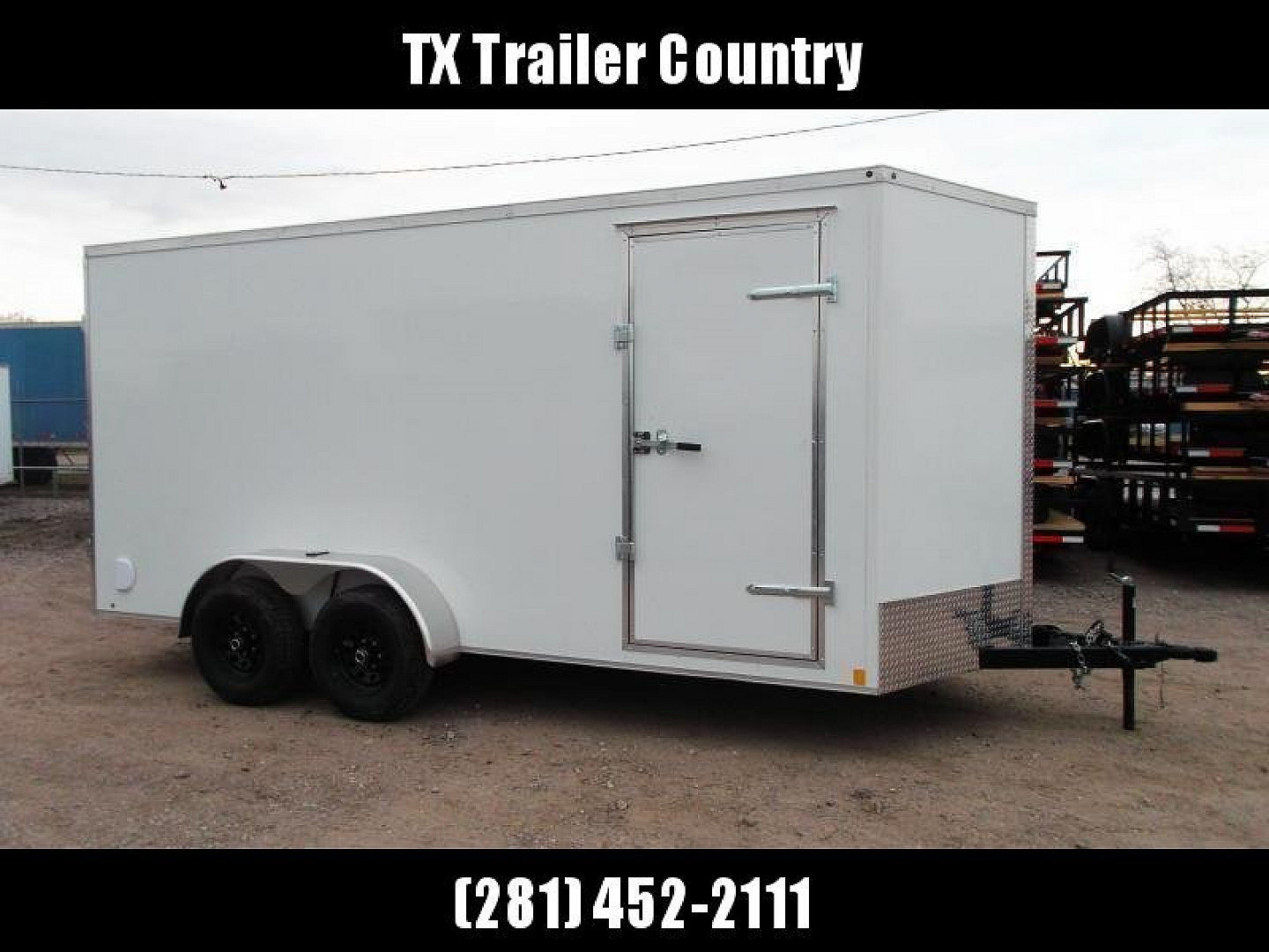 New 2025 Cell Tech 7x14 Cargo Trailer / Enclosed Trailer / 7ft Interior ...