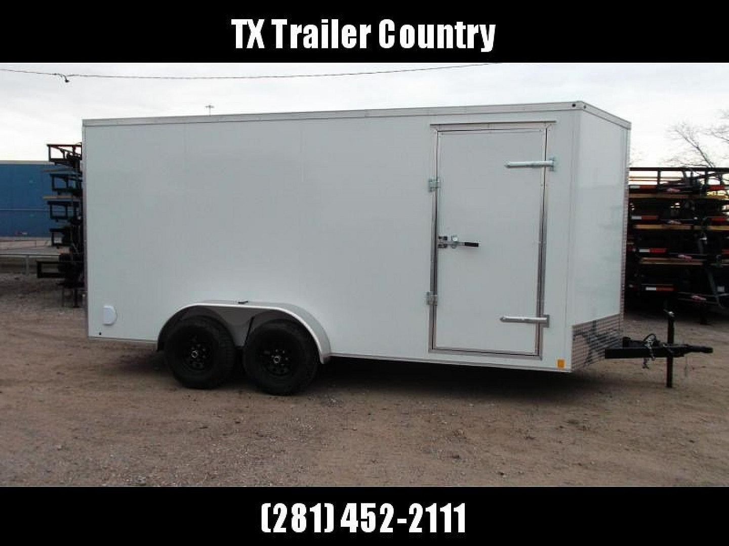 New 2025 Cell Tech 7x14 Cargo Trailer / Enclosed Trailer / 7ft Interior ...