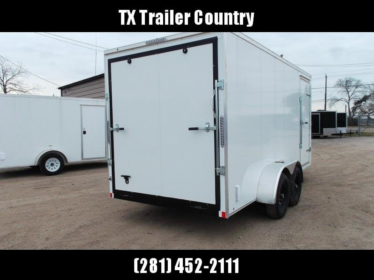 New 2025 Cell Tech 7x14 Cargo Trailer / Enclosed Trailer / 7ft Interior ...