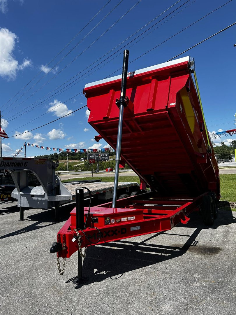 New 2024 MAXXD DTX 83X16 8 TON 7GA Dump Trailer