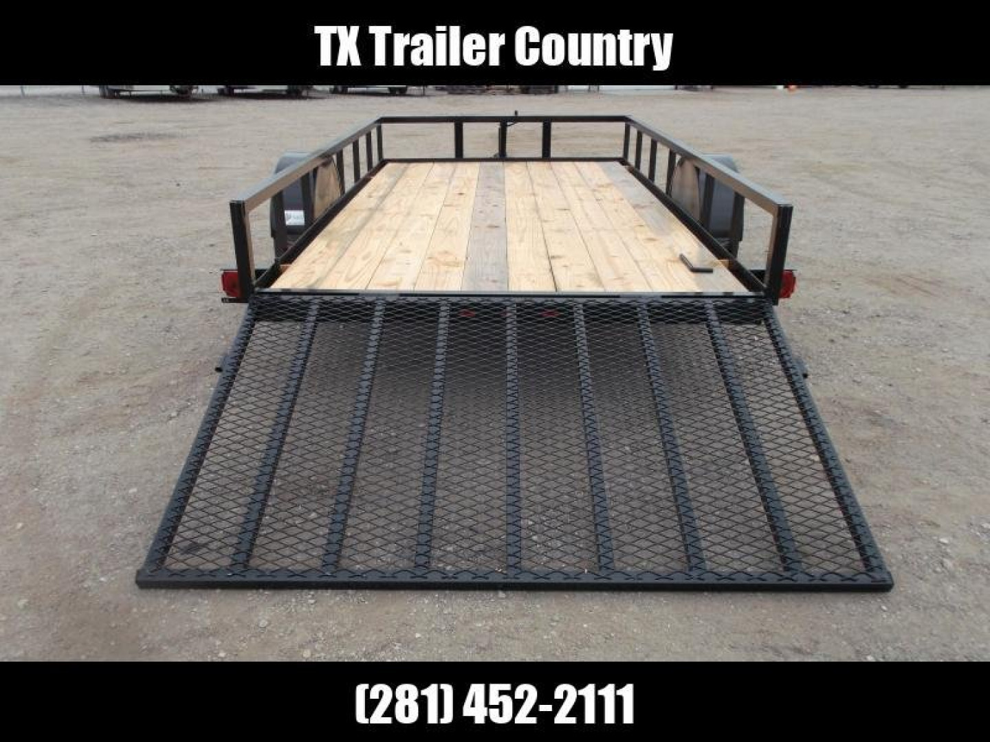 New 2025 LONGHORN TRAILERS 77x10 Single Axle Utility Trailer w/ Heavy Duty 4ft Ramp
