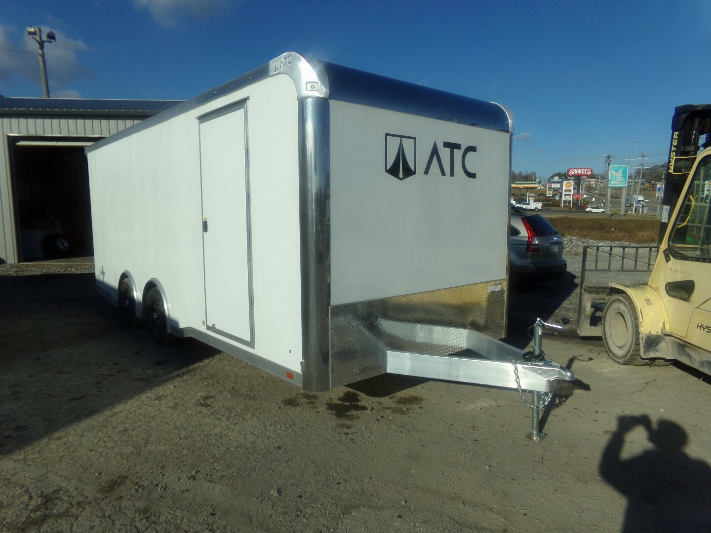 New 2024 ATC ROM 300 20FT WHITE Cargo / Enclosed Trailer for sale in ...