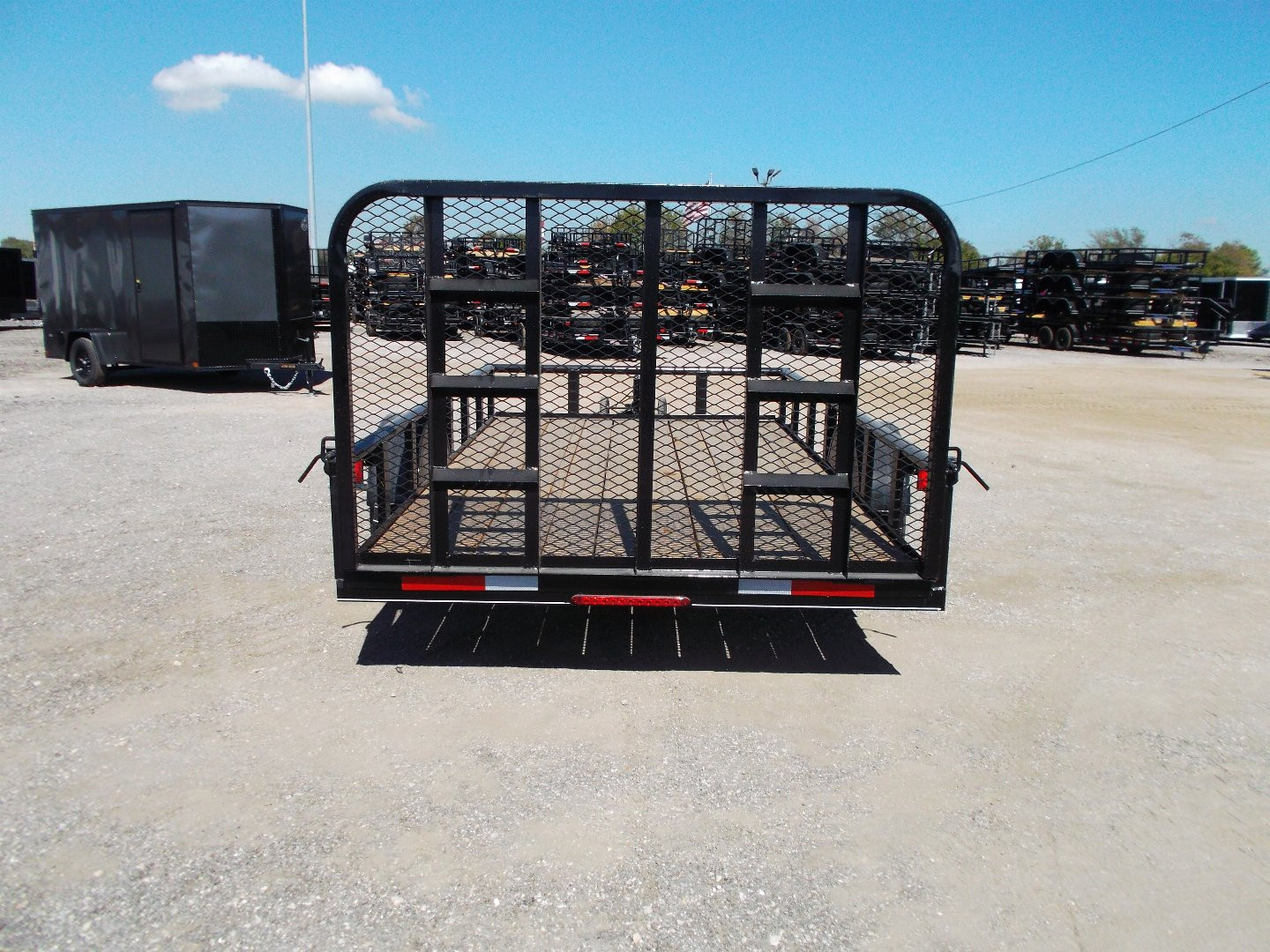 New 2025 J&C TRAILERS 77x12 Single Axle Utility Trailer / C-Channel ...