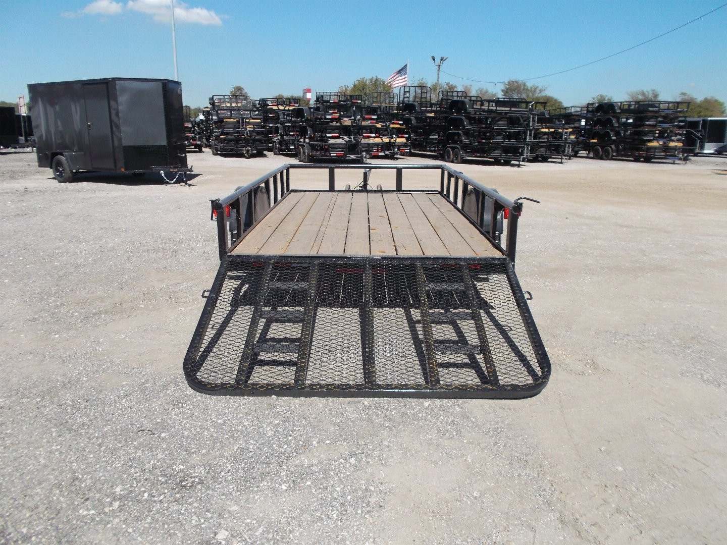 New 2025 J&C TRAILERS 77x12 Single Axle Utility Trailer / C-Channel ...
