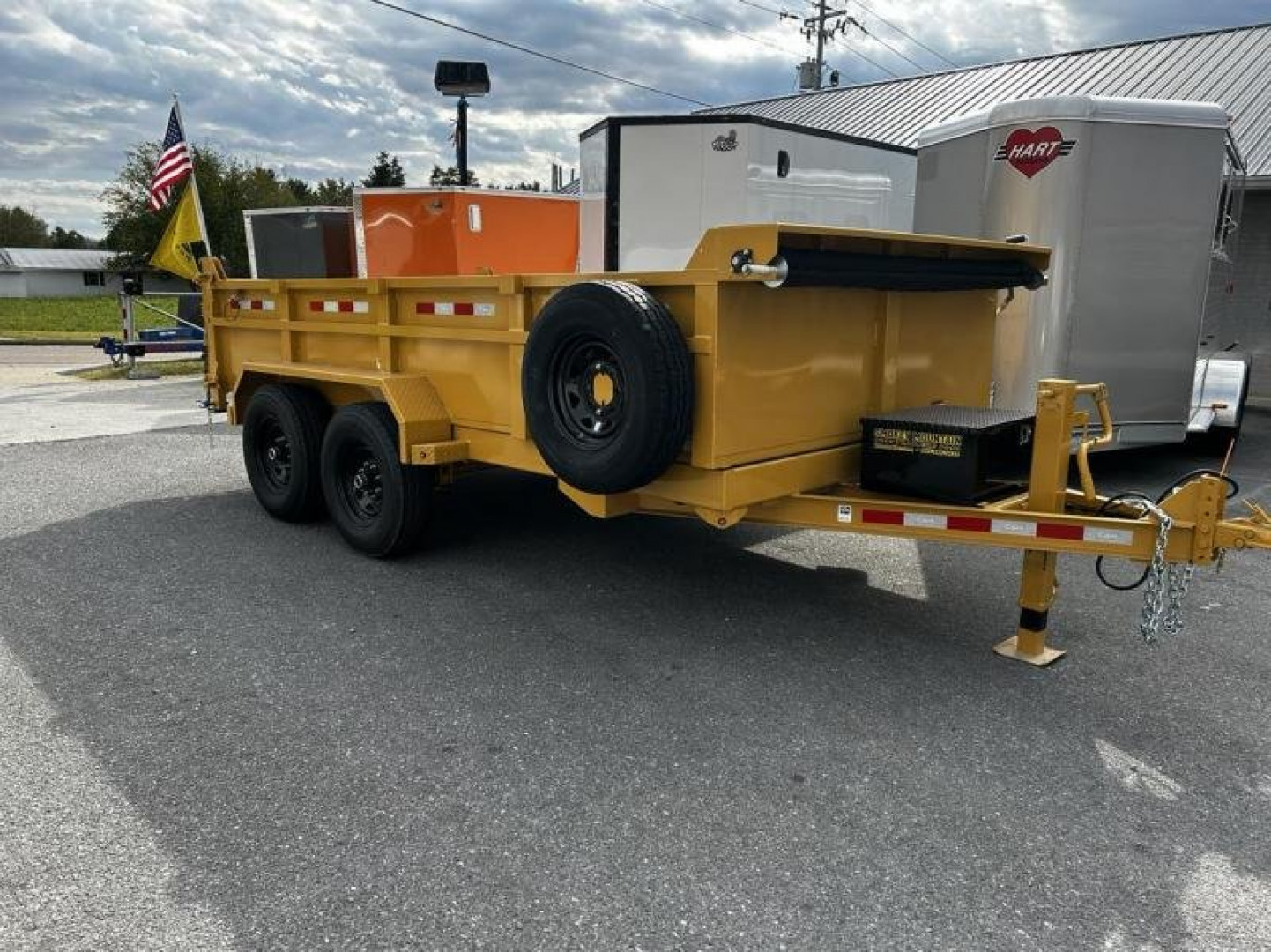 New 2024 Cam Superline 7x14 The Beast Dump 7 Ton Dump Trailer for sale ...