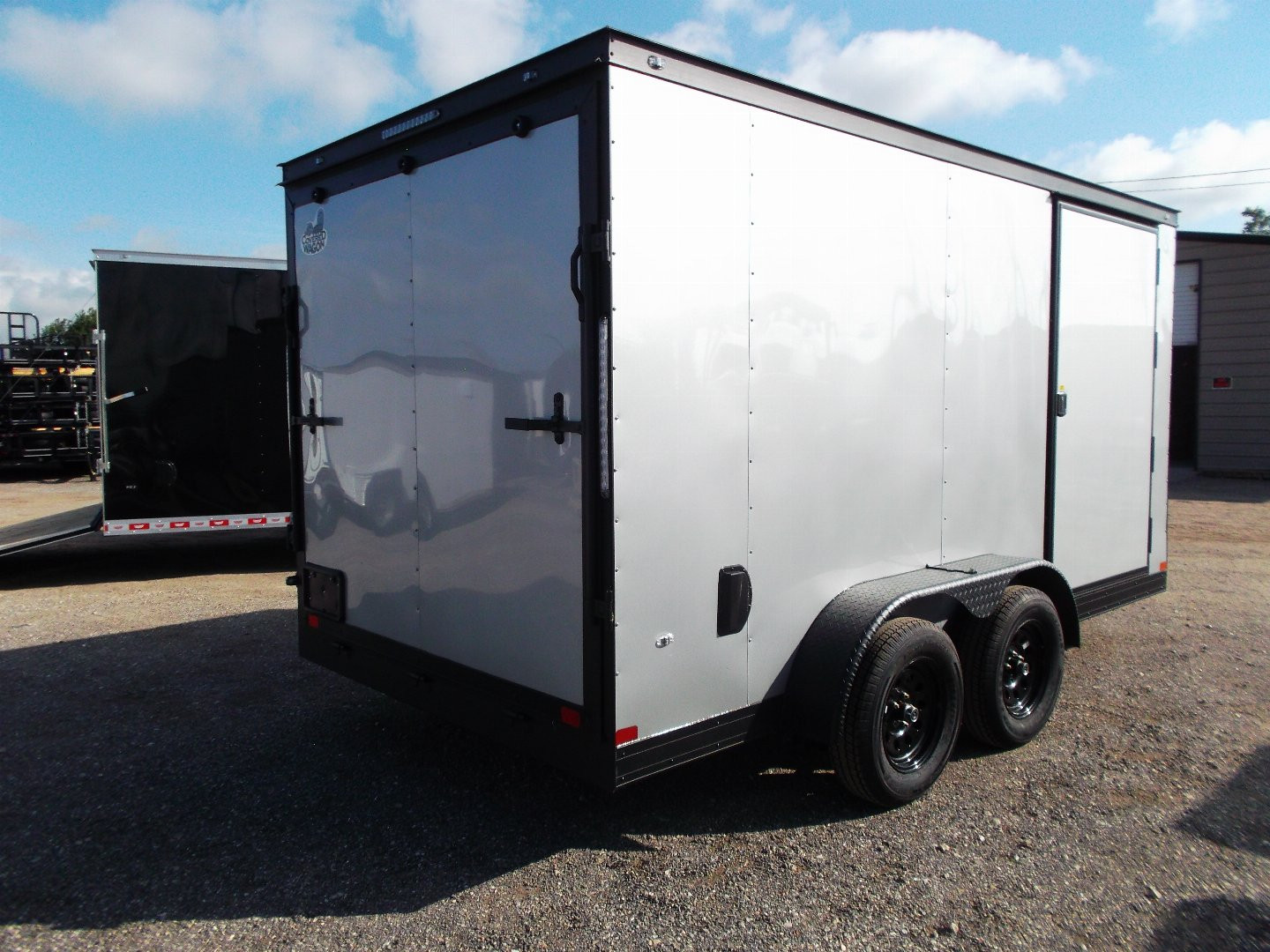 New 2025 COVERED WAGON TRAILERS 7x14 Cargo Trailer / Enclosed Trailer ...