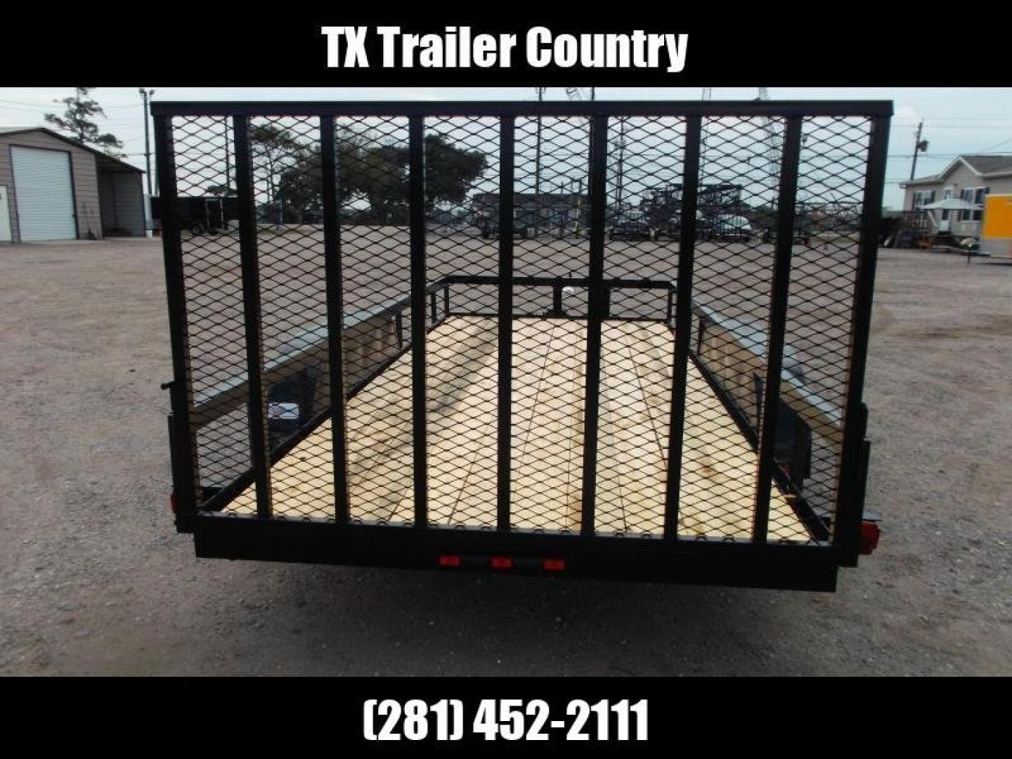 New 2025 LONGHORN TRAILERS 16ft Utility Trailer / 4ft Heavy Duty Ramp ...