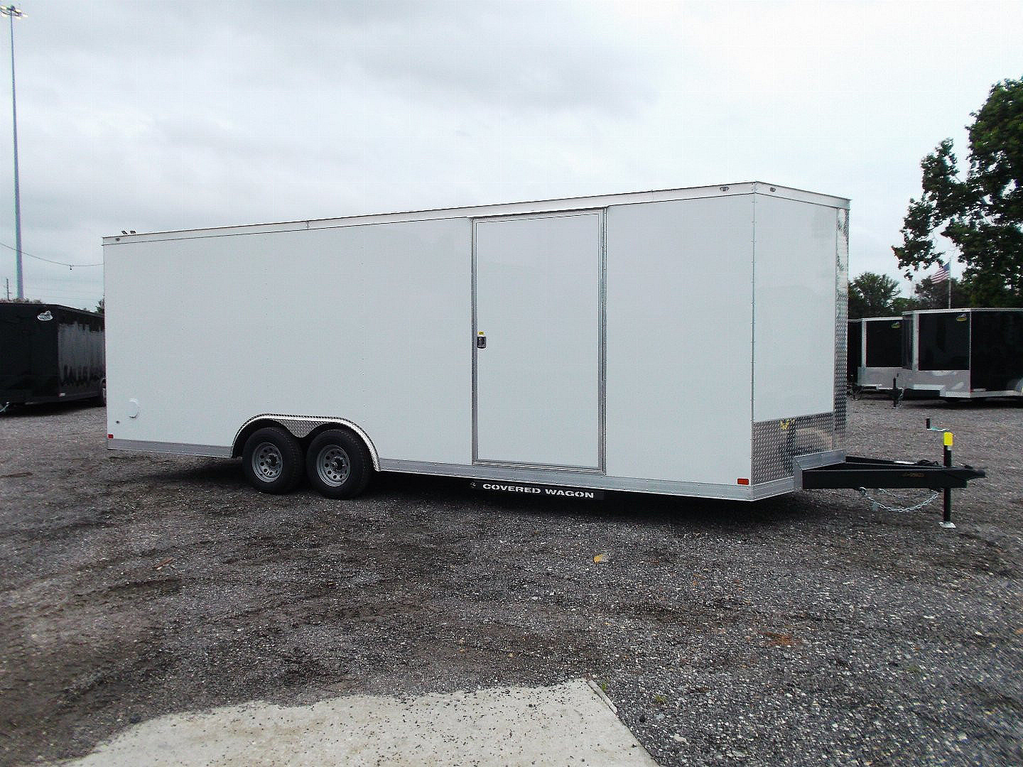 New 2025 COVERED WAGON TRAILERS 8.5x24 Cargo Trailer / Car Hauler / 7ft ...