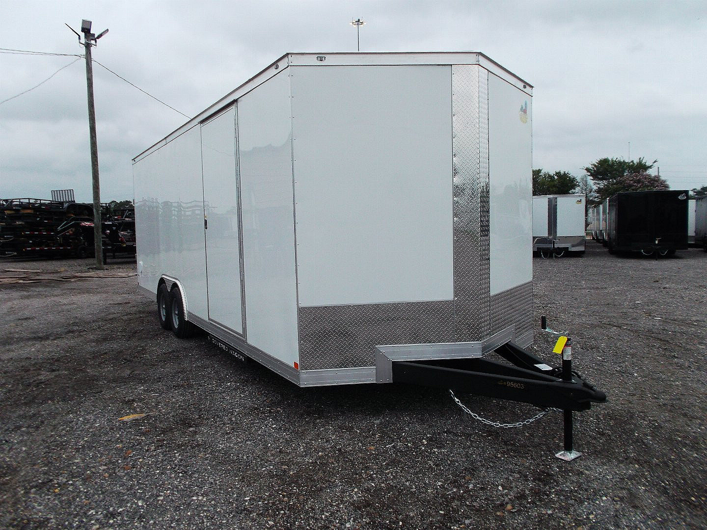 New 2025 COVERED WAGON TRAILERS 8.5x24 Cargo Trailer / Car Hauler / 7ft ...