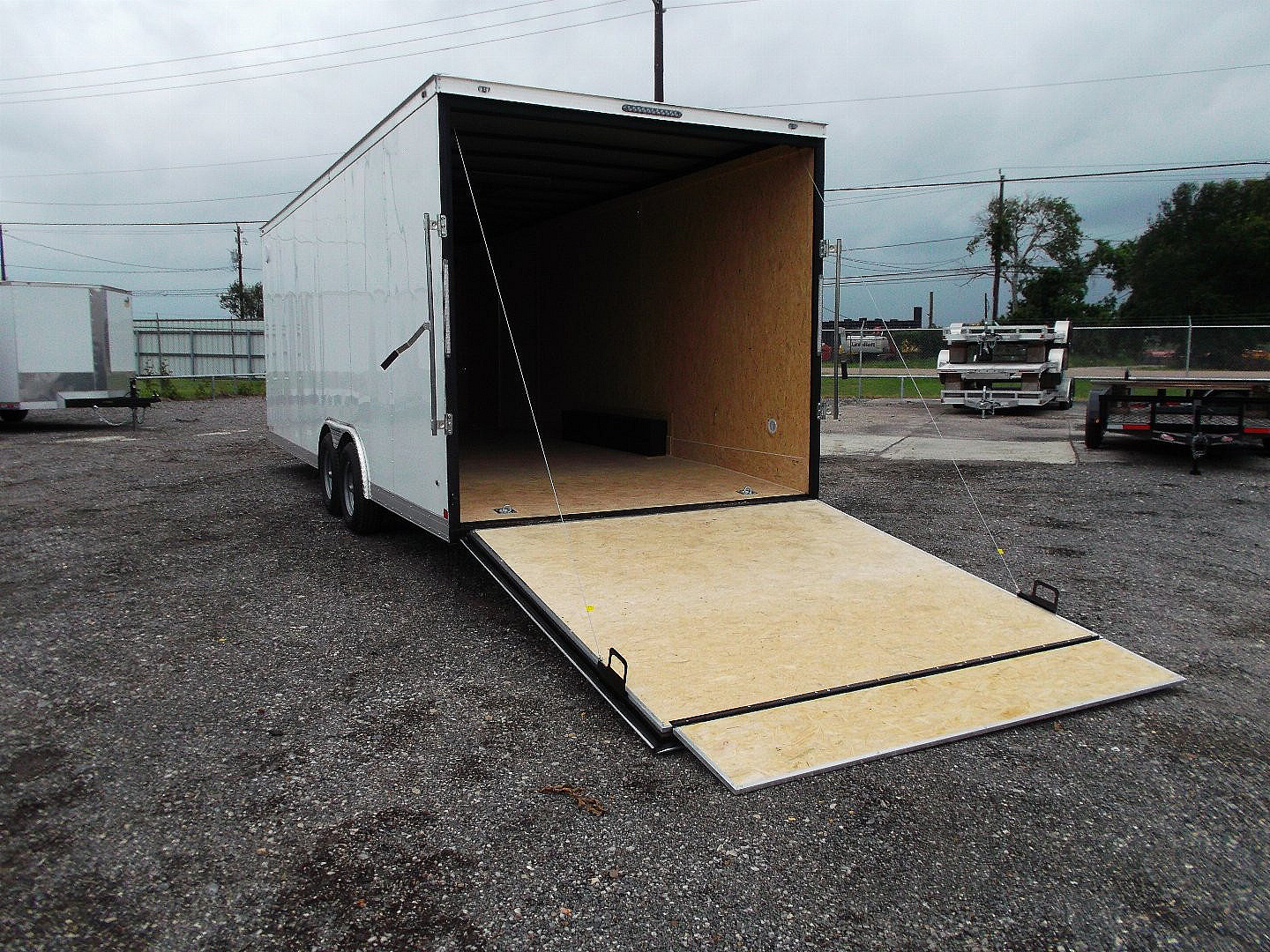 New 2025 COVERED WAGON TRAILERS 8.5x24 Cargo Trailer / Car Hauler / 7ft ...