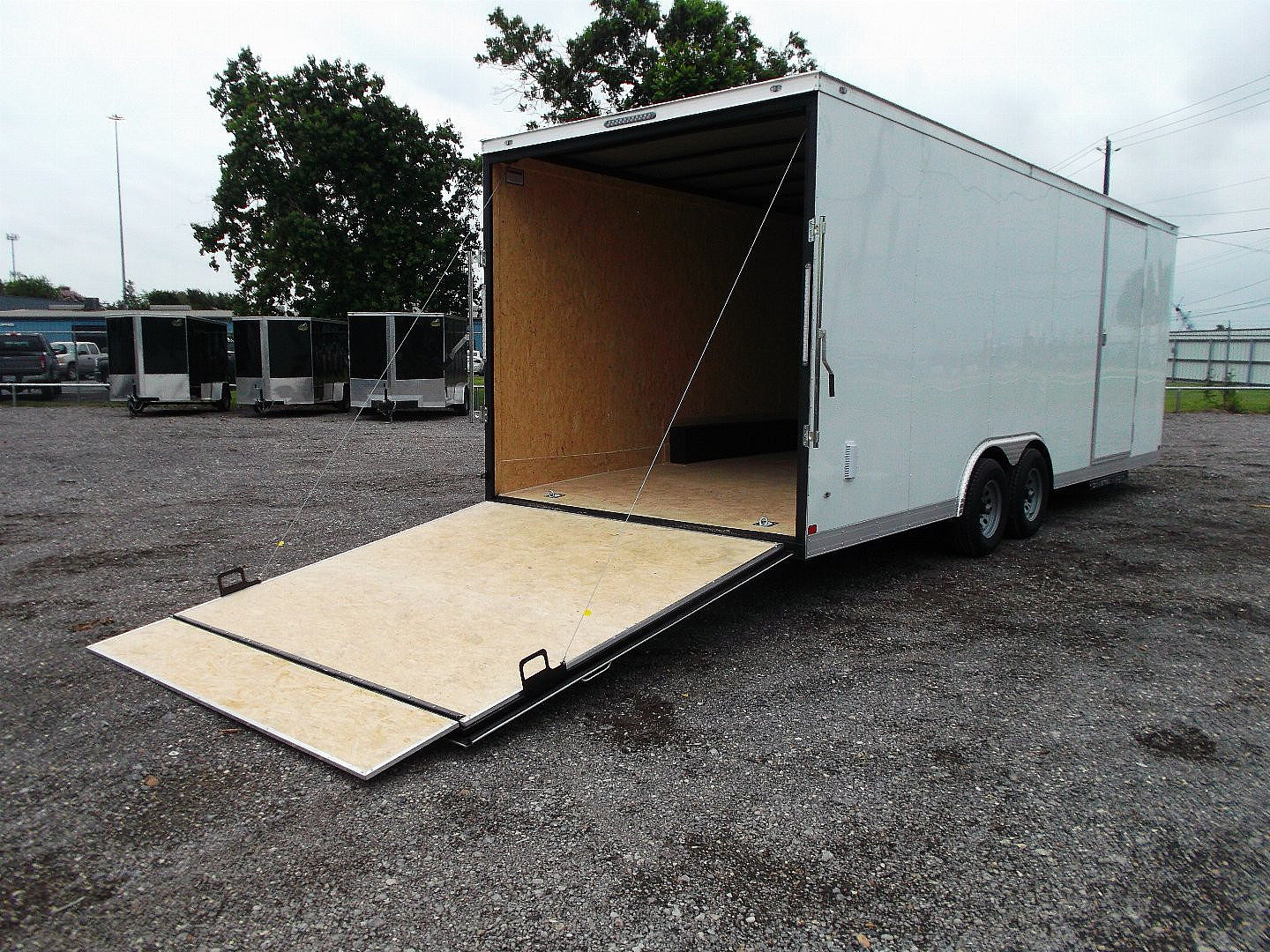 New 2025 COVERED WAGON TRAILERS 8.5x24 Cargo Trailer / Car Hauler / 7ft ...