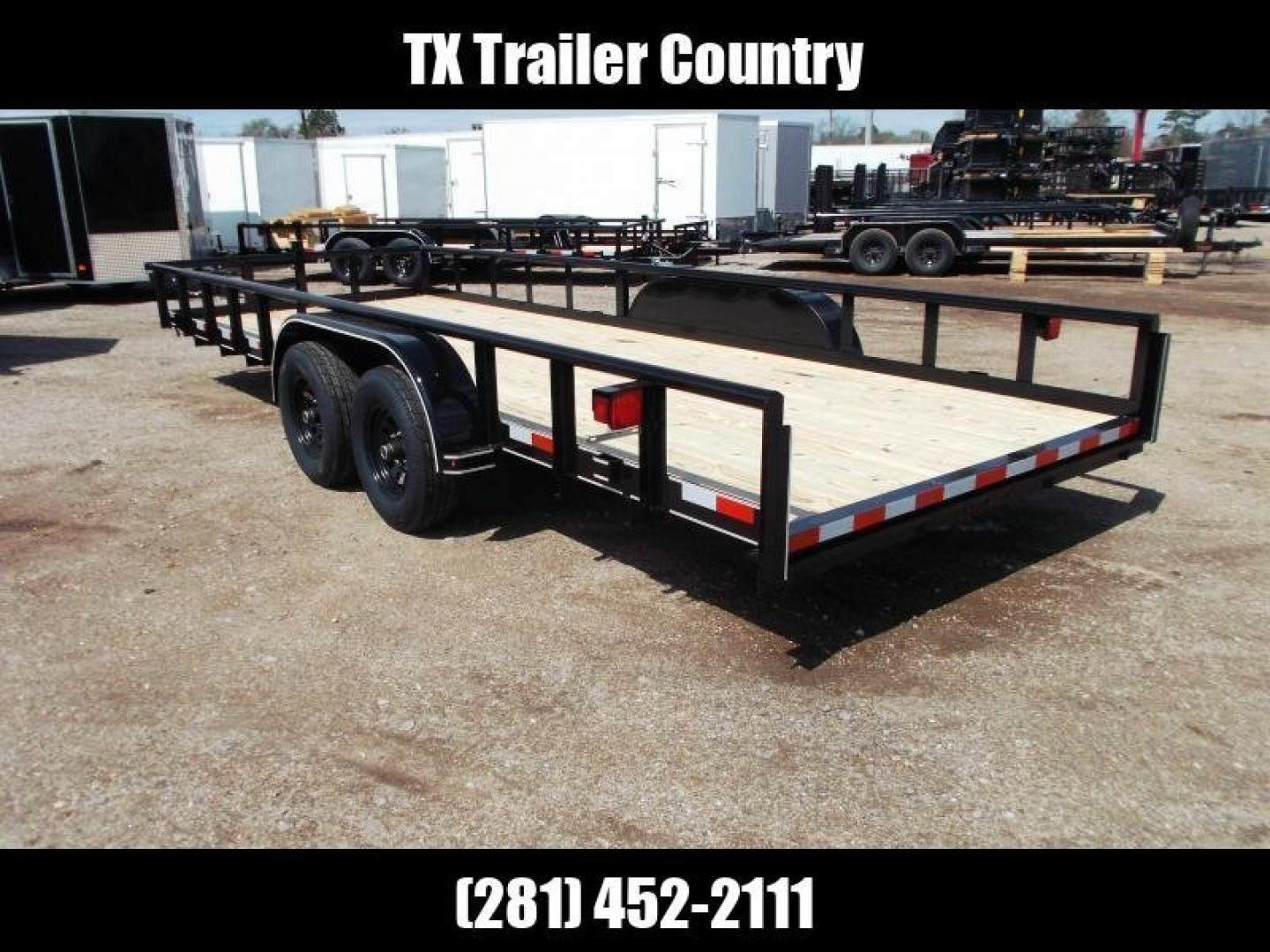 New 2025 BELLWETHER MFG 83x18 Utility Trailer / 3500# Axles / Radial ...