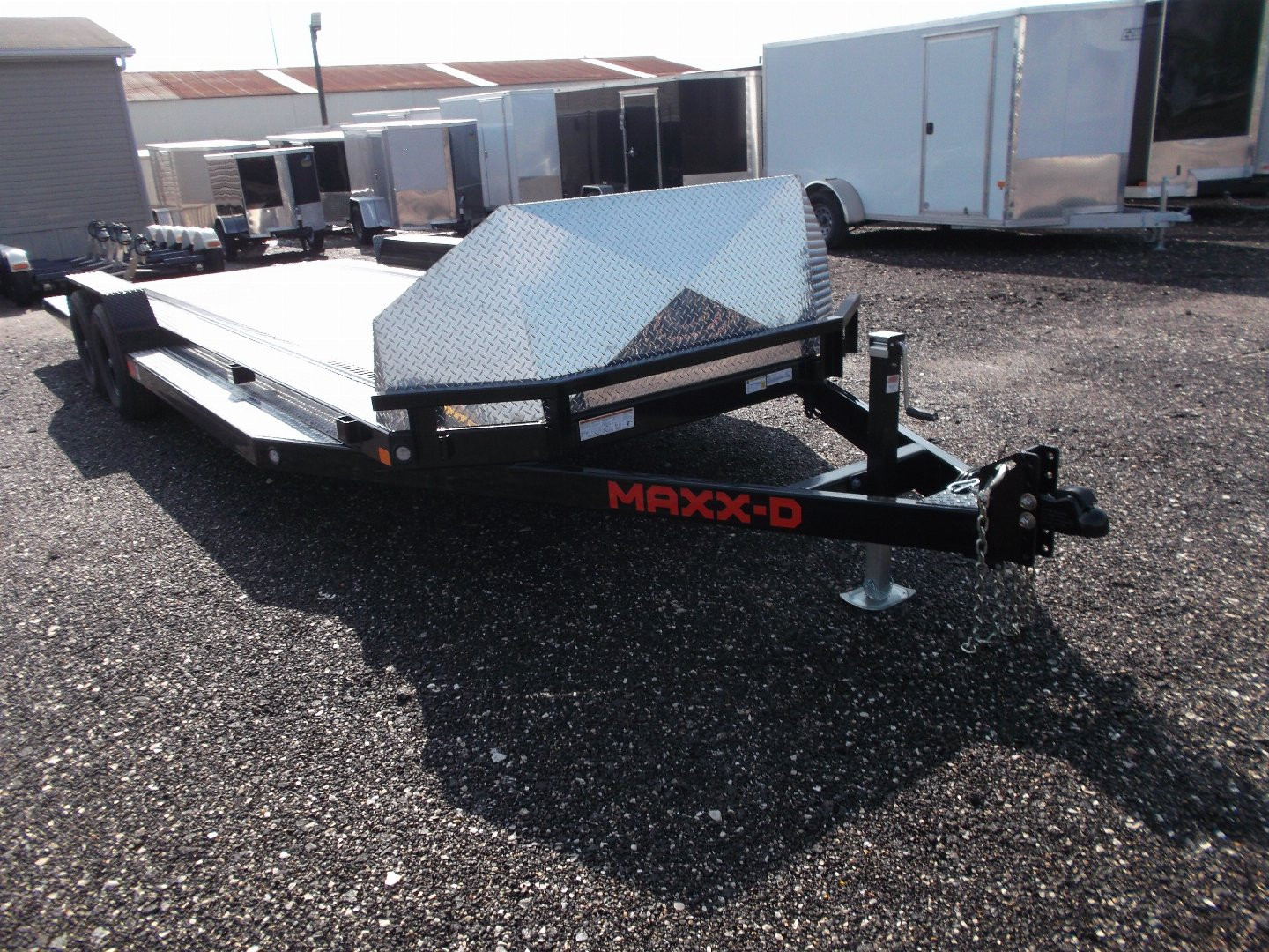 New 2025 MAXXD 83X24 10K N6X Steel Deck Car Hauler / Racing Trailer ...