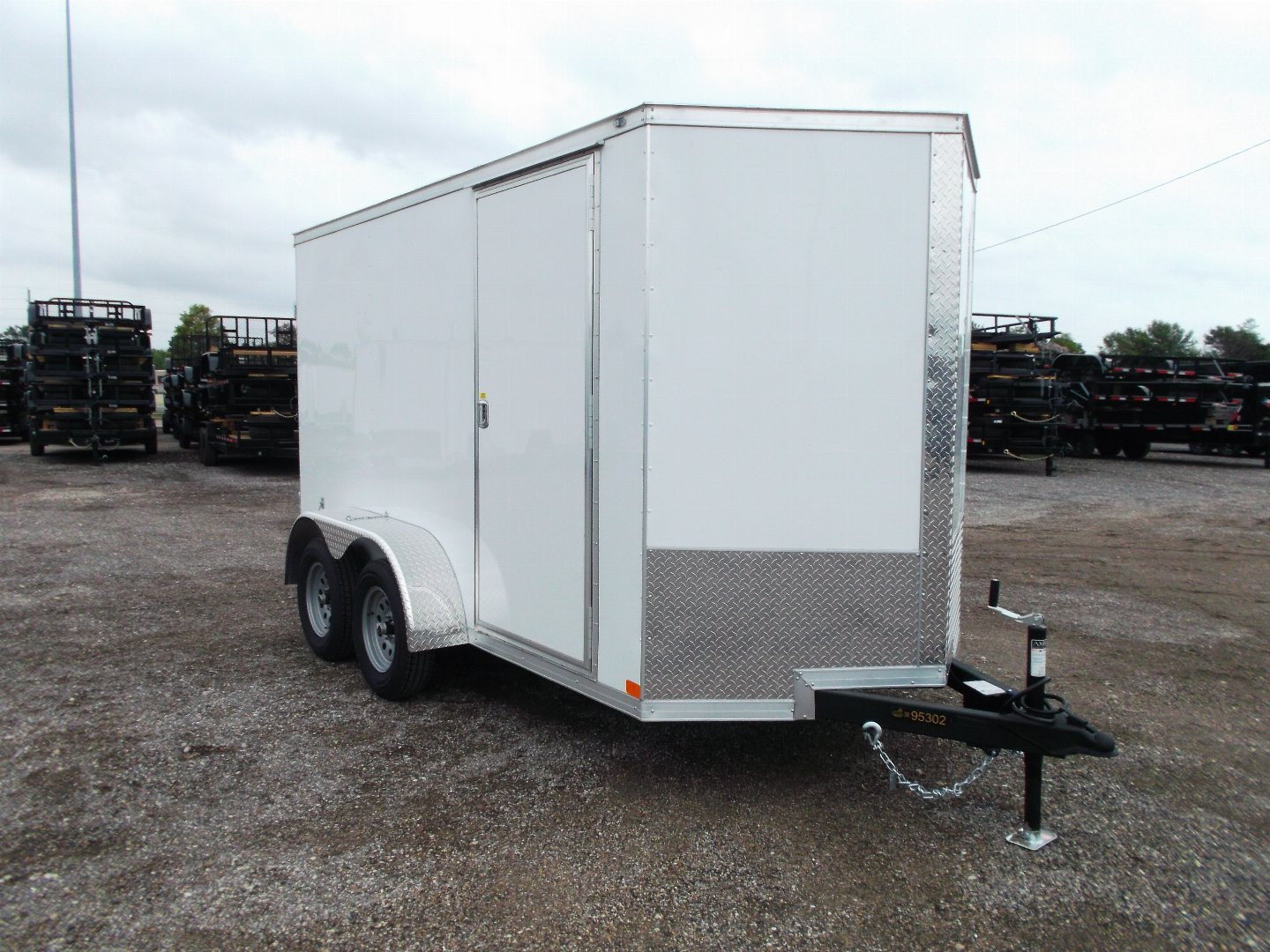 New 2024 Covered Wagon Trailers 6x12 Tandem Axle Cargo Trailer ...