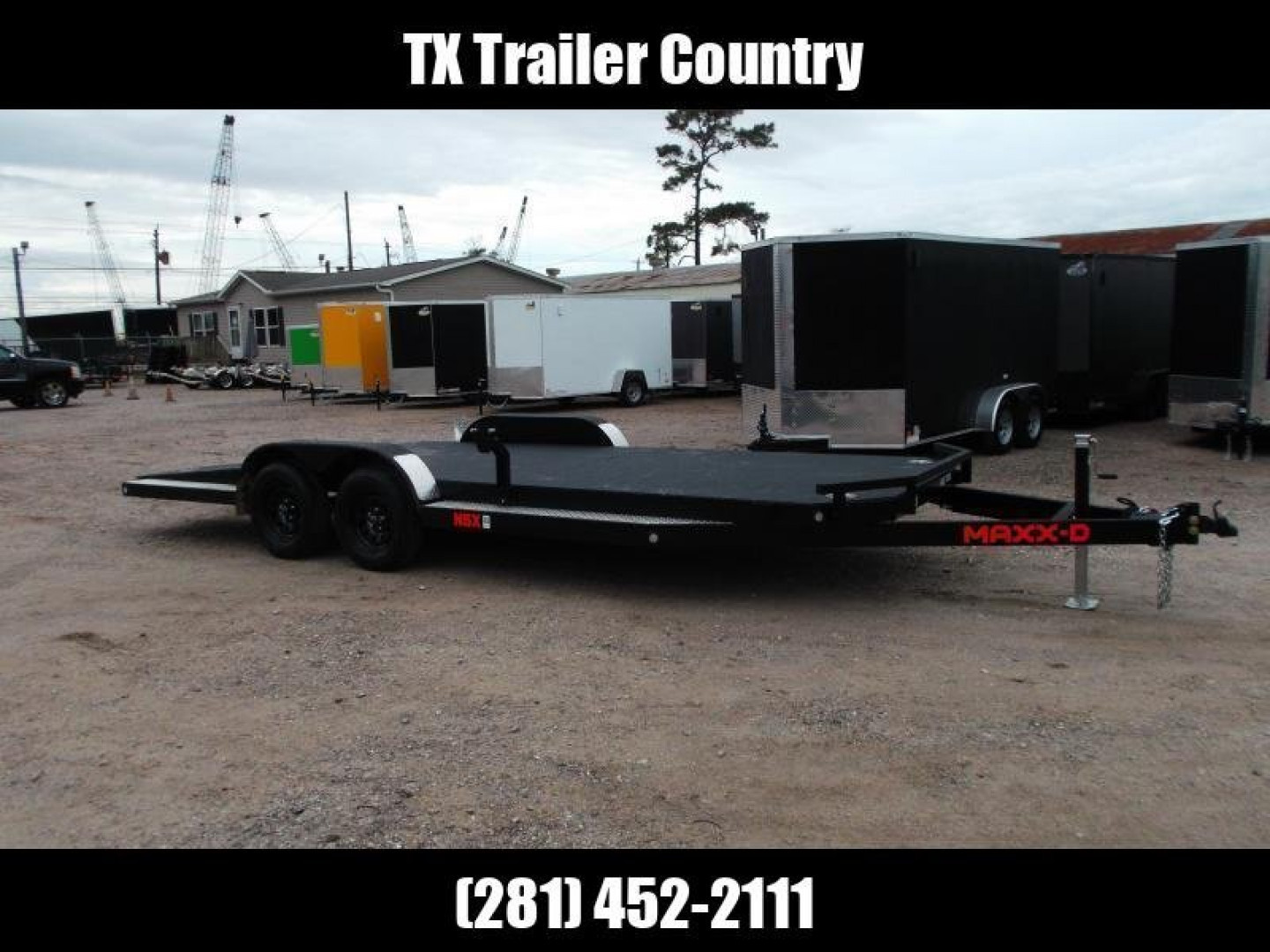 New 2024 MAXXD 83X20 7K N5X Steel Deck Car Hauler / Racing Trailer ...