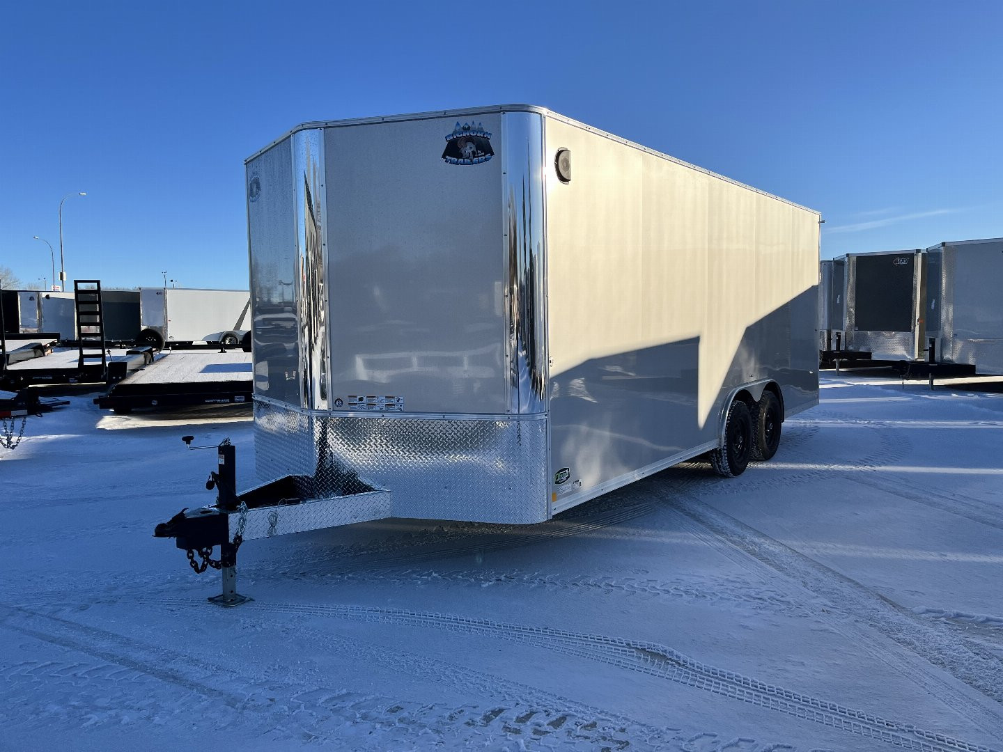 New New 2025 Bighorn R&M 8.5x20 +2’ V 10K SUPERIOR QUALITY Rear Ramp ...